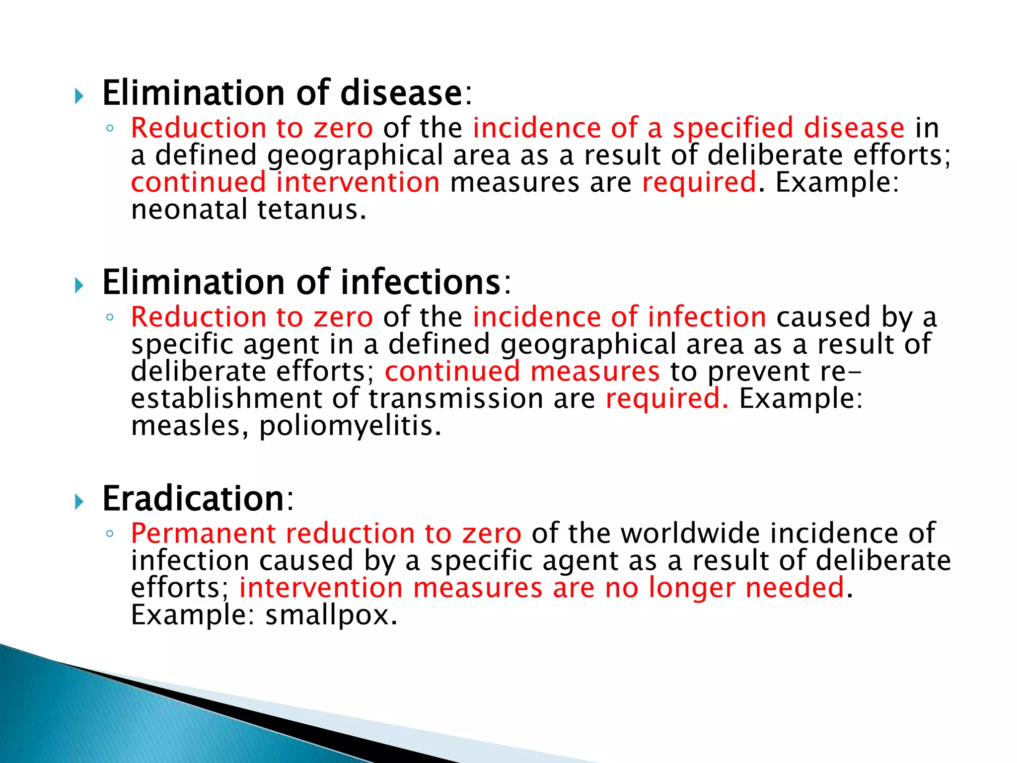 Cl 02 principles in control and prevention of communicable diseases | PPTX