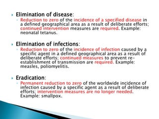 Cl 02 principles in control and prevention of communicable diseases | PPTX