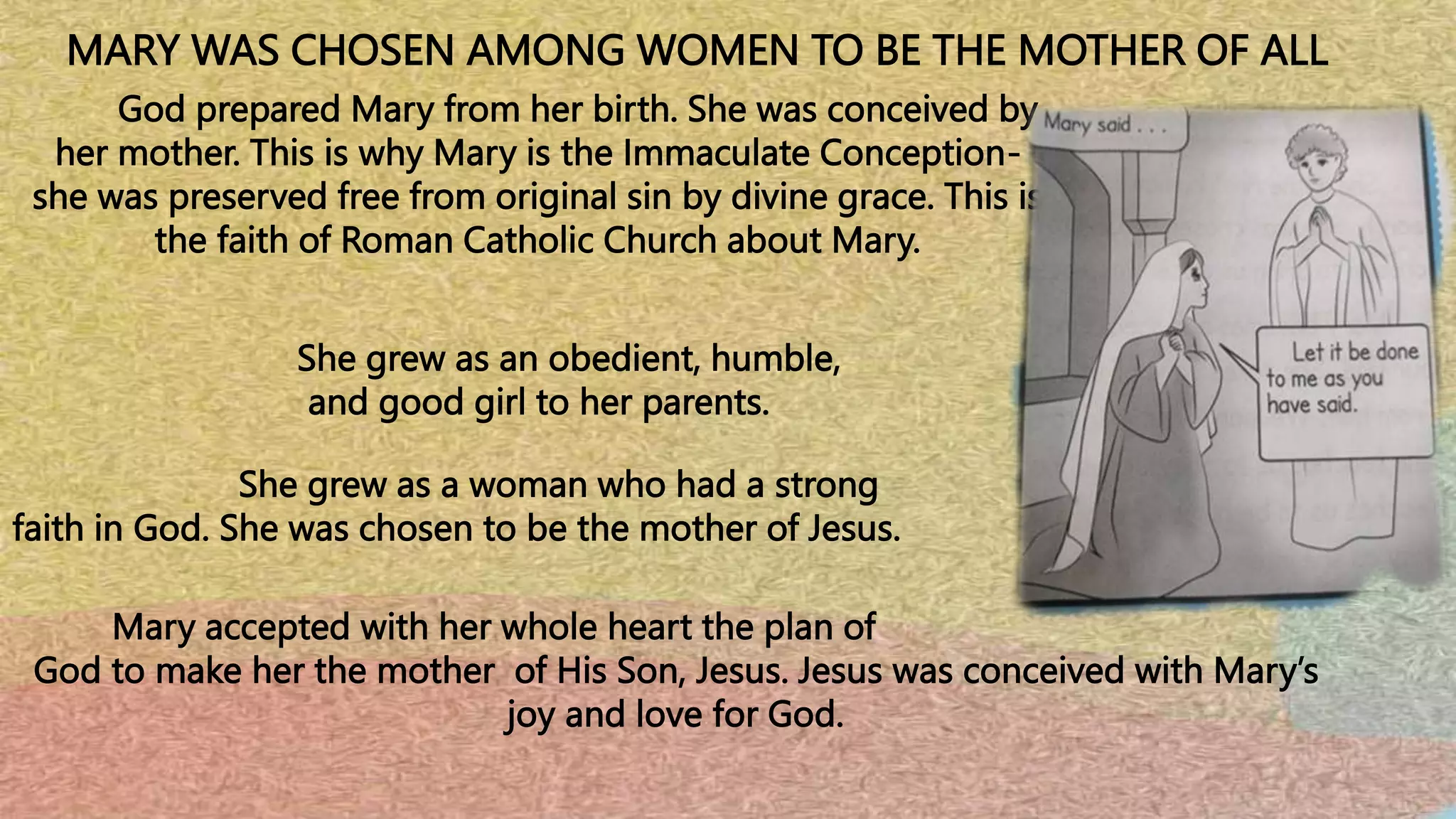 CL 1 - Mary was Chosen to be the Mother of All.pptx