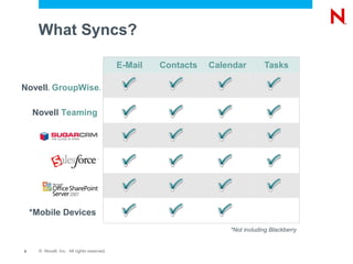 Novell Data Synchronizer: Overview, Installation and Configuration | PDF