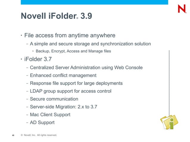 Novell Open Enterprise Server Architecture | PPT