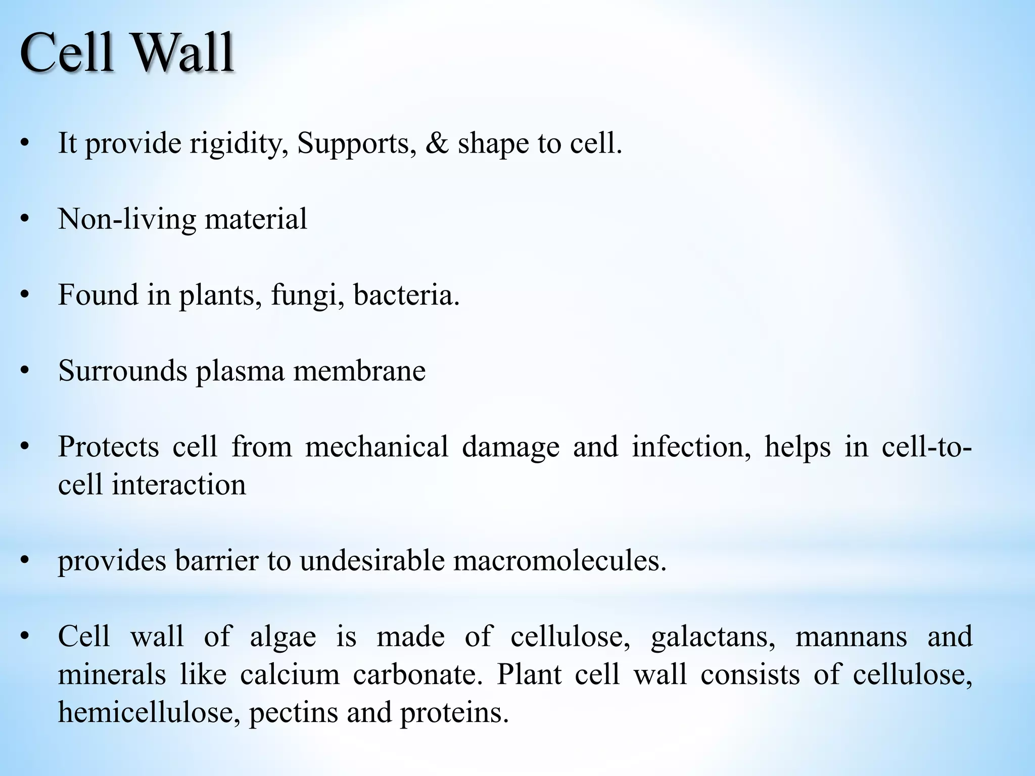 Ch 08 - Cell : The unit of Life || Class 11 || | PPTX