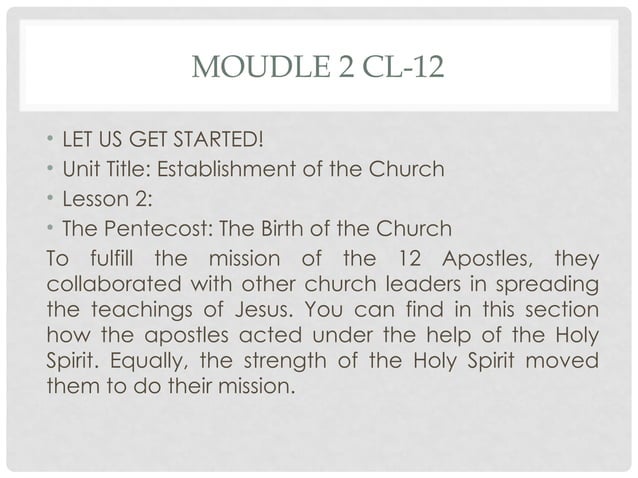 CL 12 MODULE 2 LESSON 222222222222222.pptx | Free Download