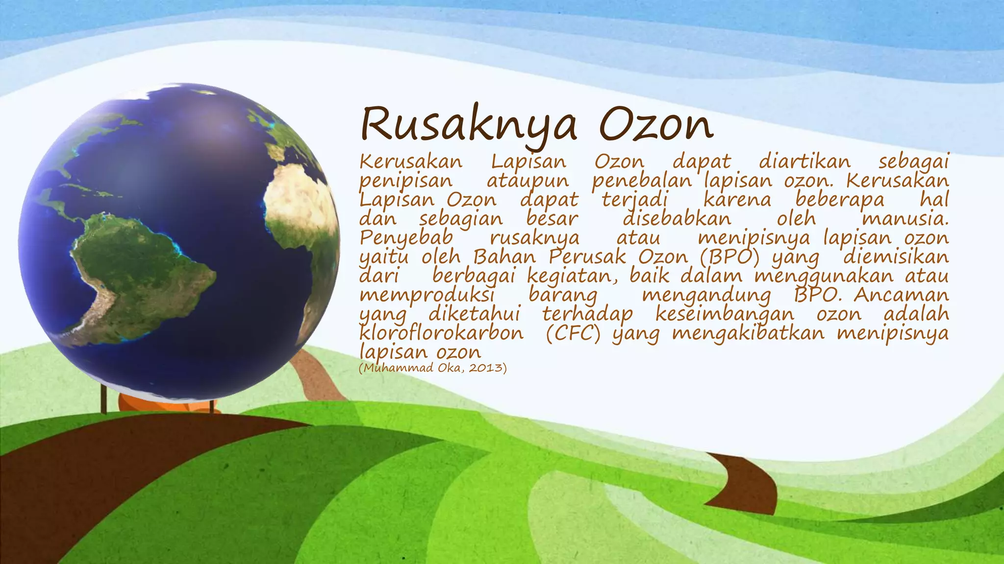 Cl1 hg5 global warming dan kerusakan ozon | PPTX