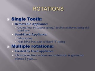 Cl 1 malocclusion | PPTX