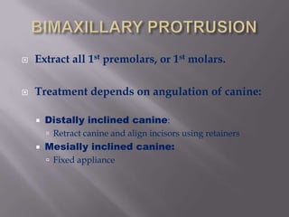 Cl 1 malocclusion | PPTX
