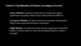 Criminal Law 2 Book 2 of the Revised Penal Code of the Philippines ...