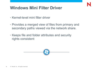 Novell Dynamic File Services: Intelligent Tiering in Microsoft Active ...