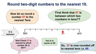 Round Two-digit or Three-digit numbersxvxc | PPTX
