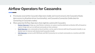 Apache Cassandra Lunch #52: Airflow and Cassandra for Cluster Management | PPT
