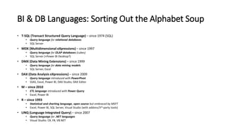 Microsoft Power Stack 2019 [Power BI, Excel, Azure & Friends] | PPT