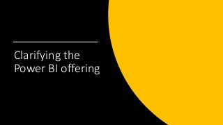 Microsoft Power Stack 2019 [Power BI, Excel, Azure & Friends] | PPT