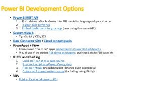 Microsoft Power Stack 2019 [Power BI, Excel, Azure & Friends] | PPT
