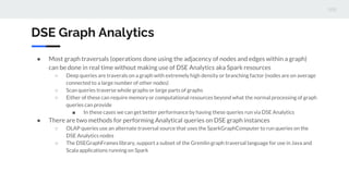 Cassandra Lunch #95: Spark Graph Operations with DSEGraphFrames Scala API | PPTX