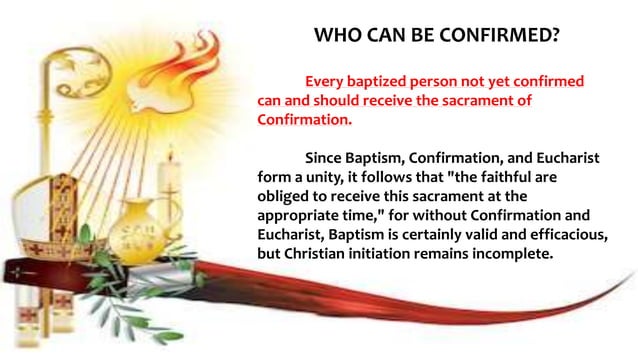 Christian Living (Sacrament of Confirmation) | PPTX