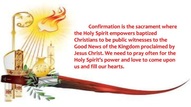 Christian Living (Sacrament of Confirmation) | PPTX