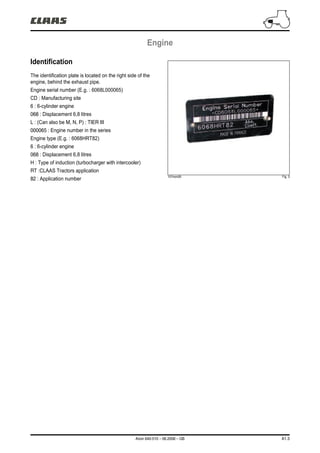 Claas Arion 640 510 tractor repair manual | PDF