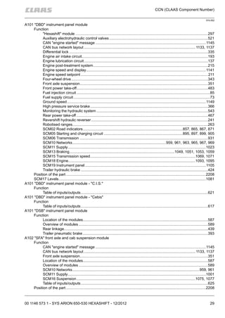 Claas Arion 650 620 550 530 tractor manual | PDF