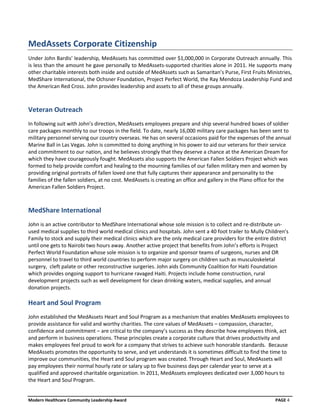 John Bardis_MedAssets | PDF | Non-Profit Organizations | Industries