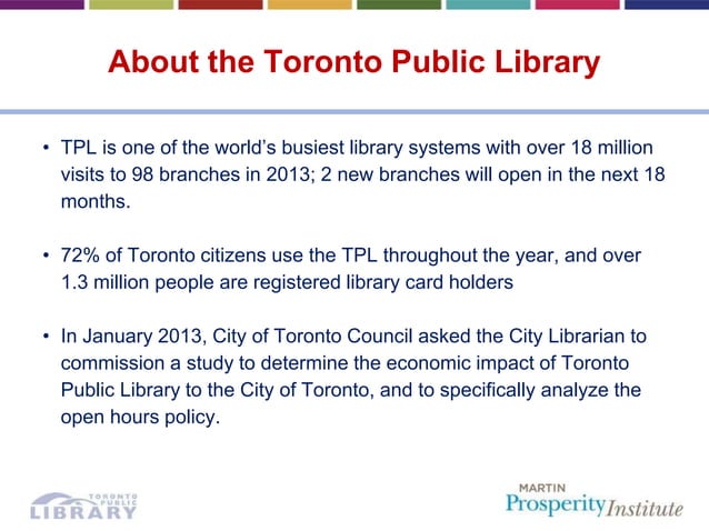 CLA 2014: The Economic Impact of Libraries | PPT