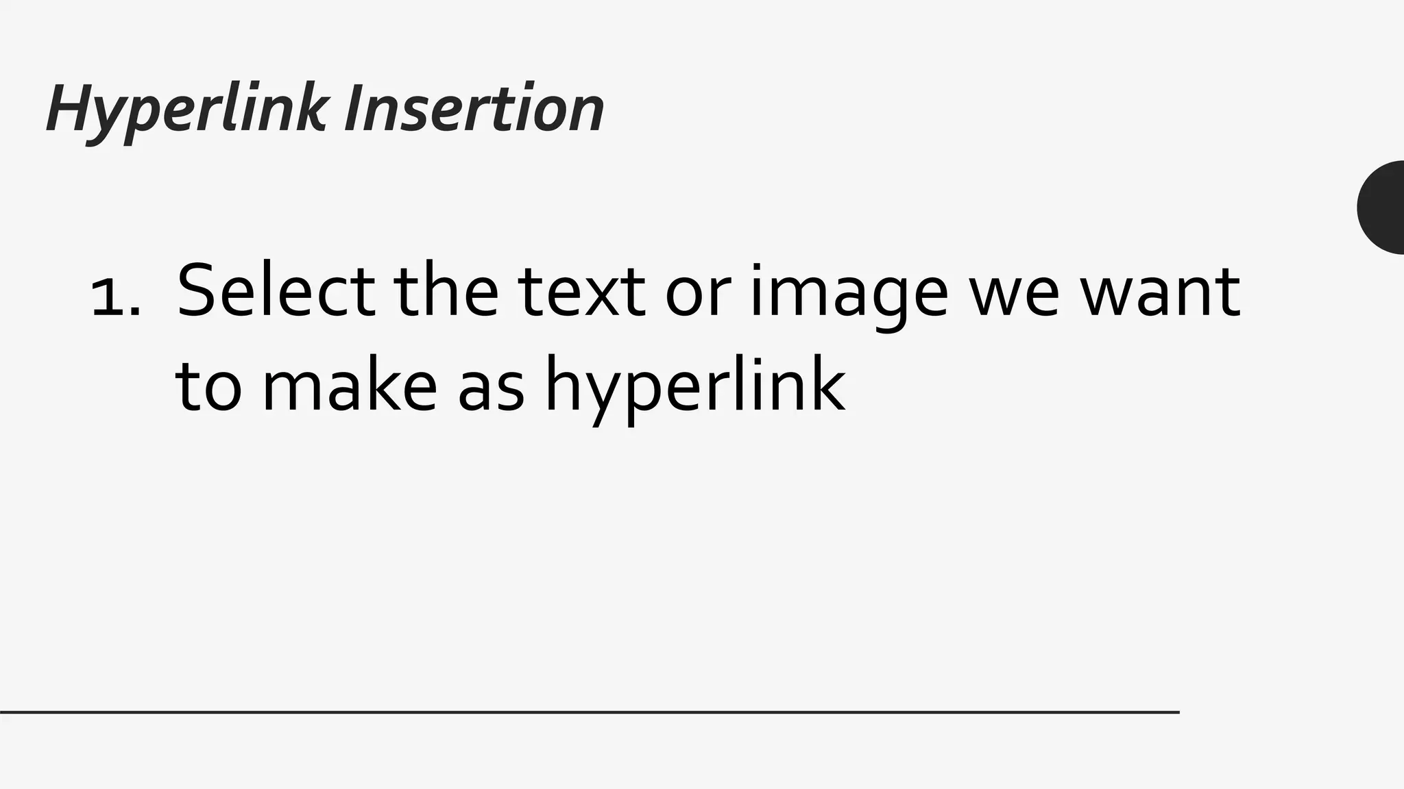 computer language lesson about hyperlink | PPTX | Desktop Publishing | Computer Software and ...