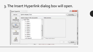 computer language lesson about hyperlink | PPTX | Desktop Publishing | Computer Software and ...