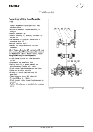 Claas atles 946 926 rz (type a01) tractor service repair manual | PDF