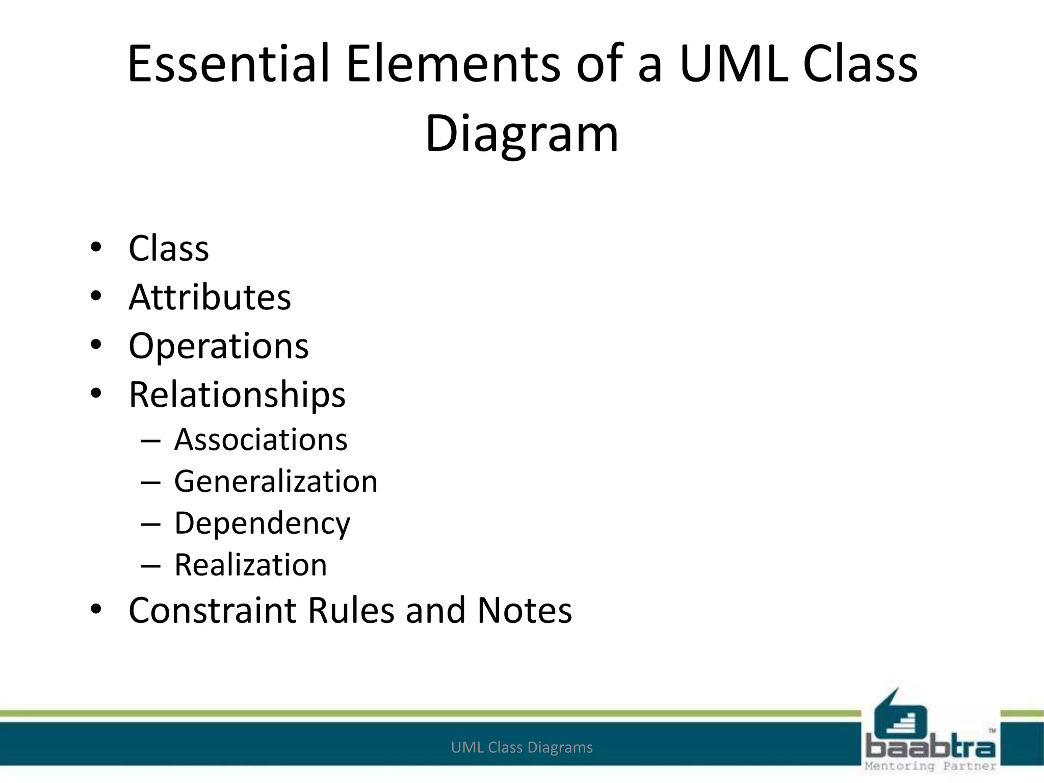 Claas diagram | PPTX
