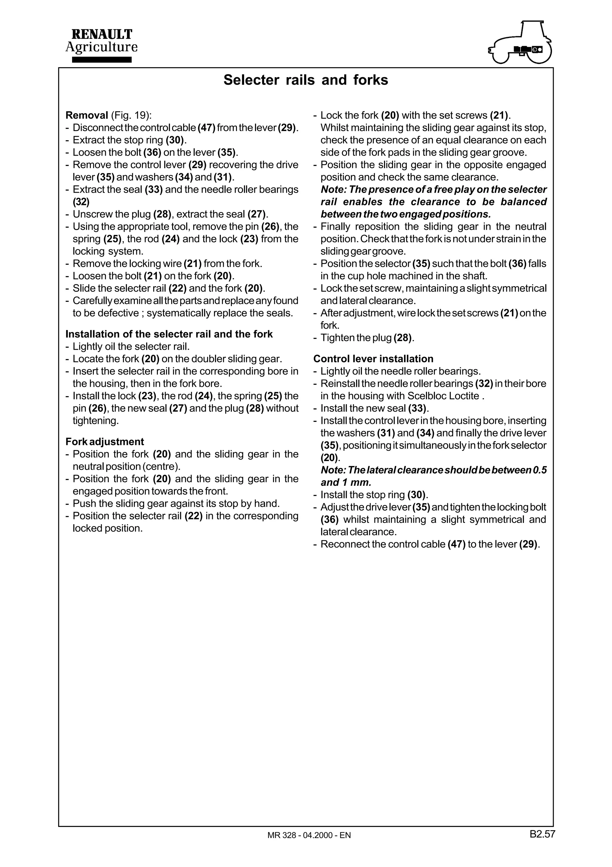 Claas temis 650 rx (type t05) tractor service repair manual | PDF