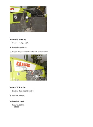 Claas xerion saddle trac 3800 3300 tractor service repair manual ...