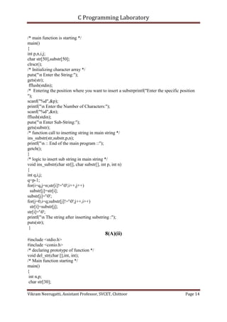 C Programming lab | PDF