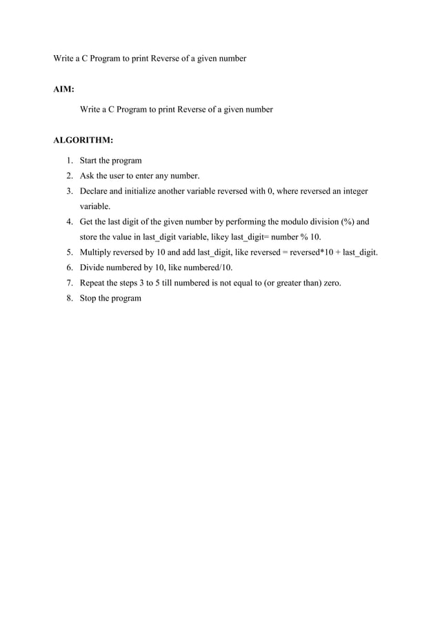C_Lab Manual_Part A.docx