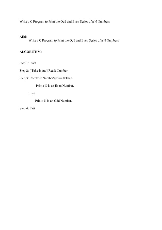 C_Lab Manual_Part A.docx