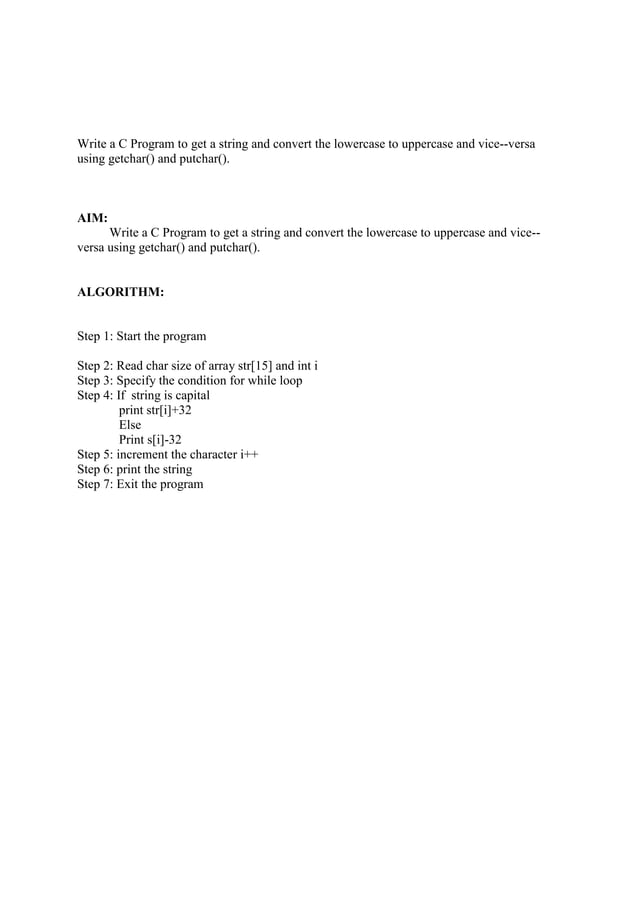 C_Lab Manual_Part A.docx