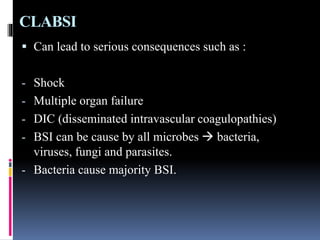 CLABSI | PPTX