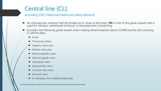HAI: Central Line–Associated Bloodstream Infections | PPTX