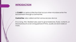 Bundle care, Central line associated bloodstream infection | PDF