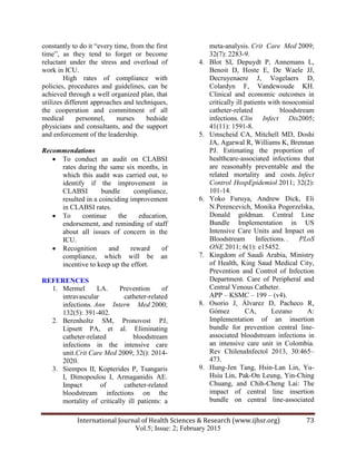 Clabsi bundle audit | PDF