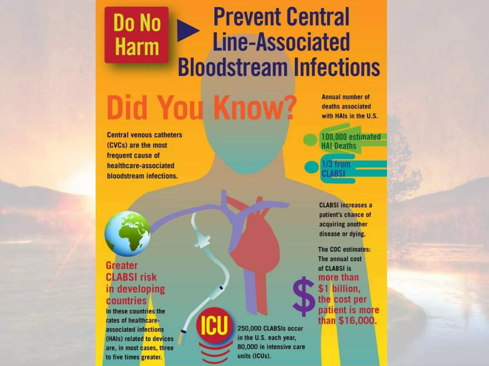 Central Line Associated Blood Stream Infections( CLABSI) | PPTX