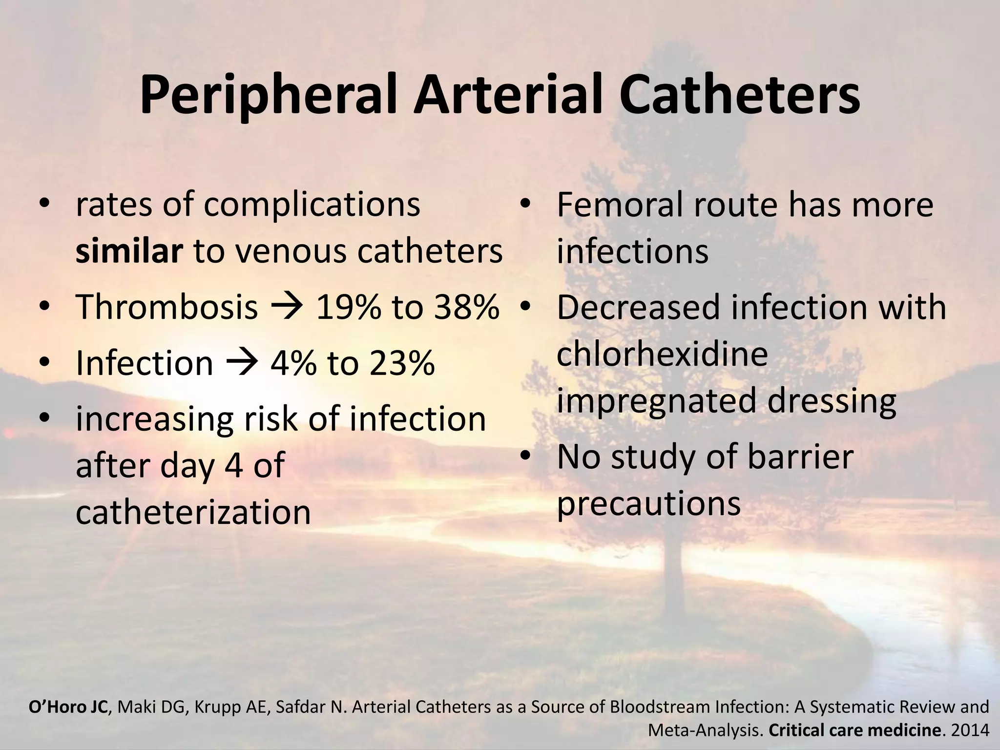 Central Line Associated Blood Stream Infections( CLABSI) | PPTX