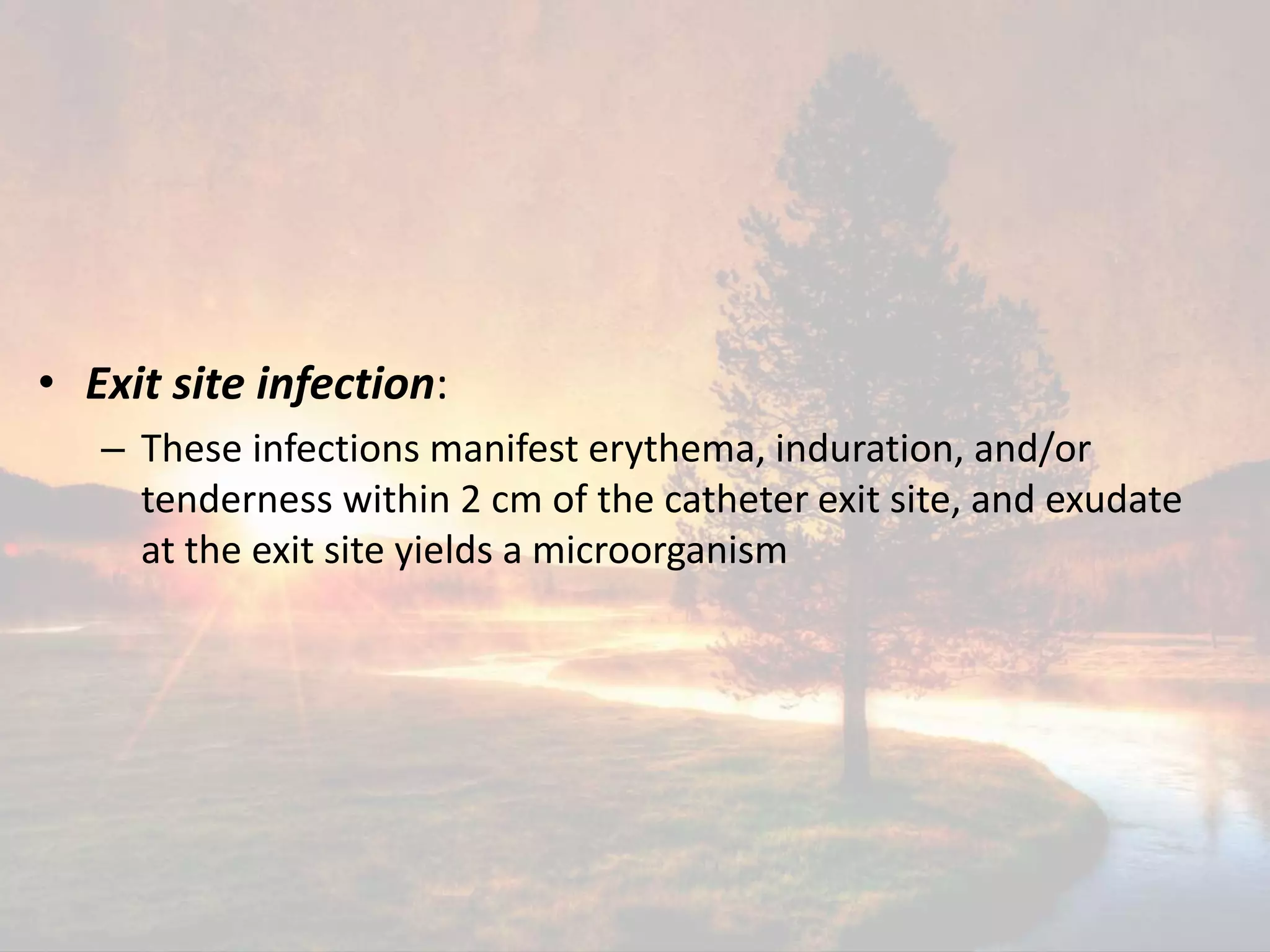 Central Line Associated Blood Stream Infections( CLABSI) | PPTX