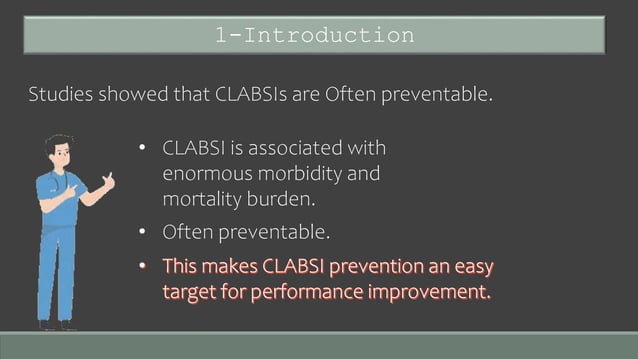 Prevention of Central Line–Associated Bloodstream Infections (CLABSI ...