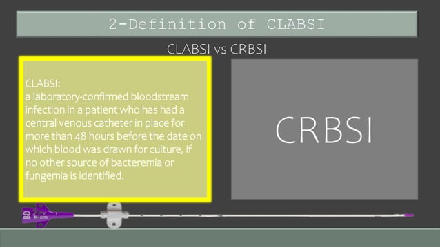 Prevention of Central Line–Associated Bloodstream Infections (CLABSI ...