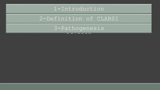 Prevention of Central Line–Associated Bloodstream Infections (CLABSI) prevention.pptx ...