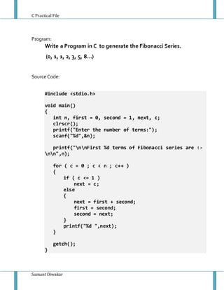 C Programming | DOCX