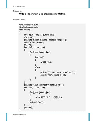 C Programming | DOCX