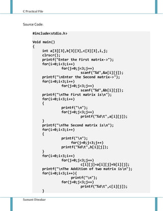 C Programming | DOCX