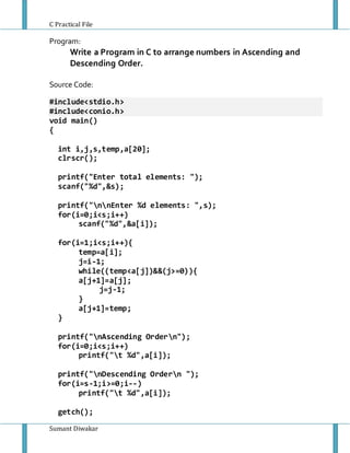 C Programming | DOCX