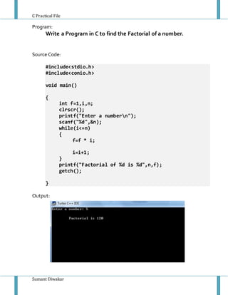 C Programming | DOCX
