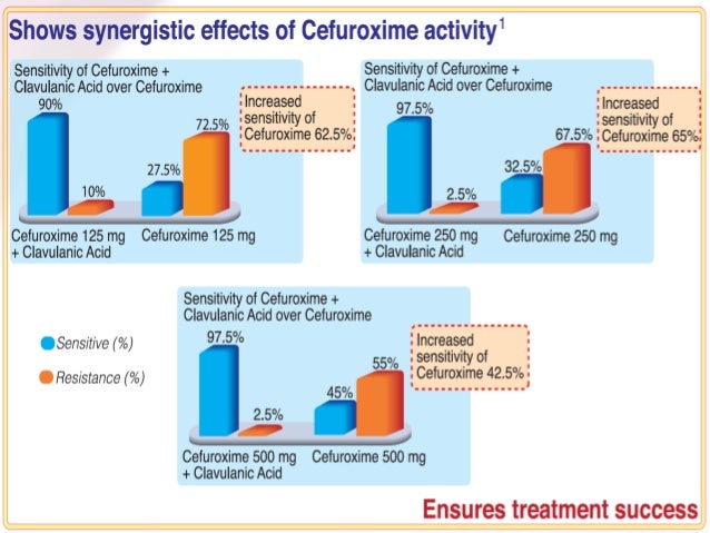 Clacef( cefuroxime + clavulanic acid) presentation